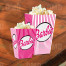 Barbie Cartoon Party Popcorn Boxes – Cartoon Invites