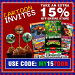 Party Ideas – Cartoon Invites