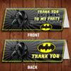 Batman Cartoon Party Popcorn Boxes – Cartoon Invites