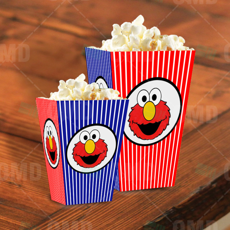 Elmo Sesame Street Custom Candy Bar Wrappers – Cartoon Invites