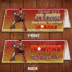 Iron Man Ticket Style Birthday Cartoon Invites – Cartoon Invites