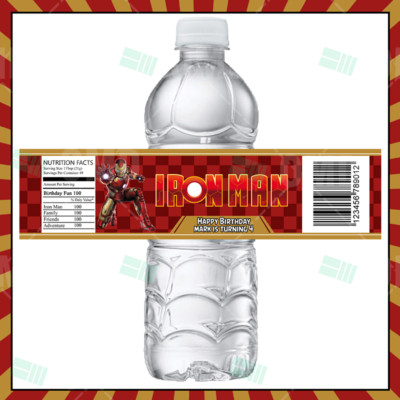 Iron Man Ticket Style Birthday Cartoon Invites – Cartoon Invites