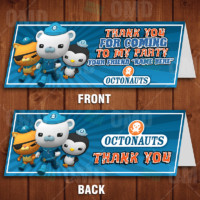 Octonauts Cartoon Party Bottle Labels – Cartoon Invites