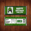 The Incredible Hulk Ticket Style Birthday Cartoon Invites – Cartoon Invites