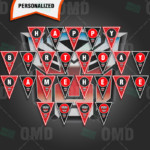 Transformers Birthday Party Banner – Cartoon Invites