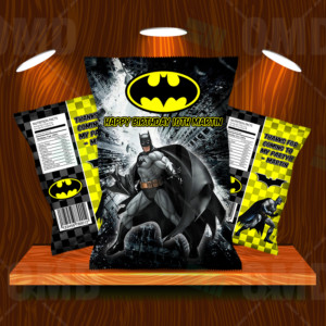 Batman Cartoon Party Popcorn Boxes – Cartoon Invites