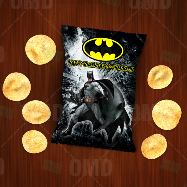 Batman Custom Candy Bar Wrappers – Cartoon Invites
