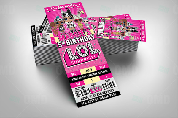 LOL Surprise Dolls Cartoon Party Bottle Labels – Cartoon Invites