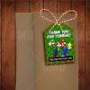 Super Mario Brothers Party Favors Bag Tags – Cartoon Invites