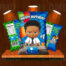 Boss Baby African American Birthday Party Potato Chip Bags – Cartoon ...