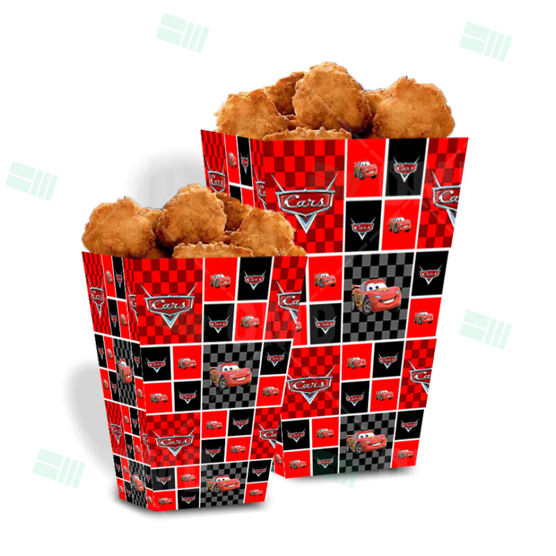Cars Cartoon Party Food Boxes – Cartoon Invites