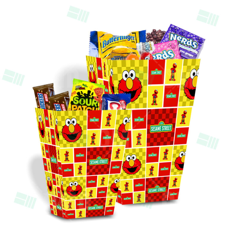 Elmo Sesame Street Cartoon Party Food Boxes – Cartoon Invites