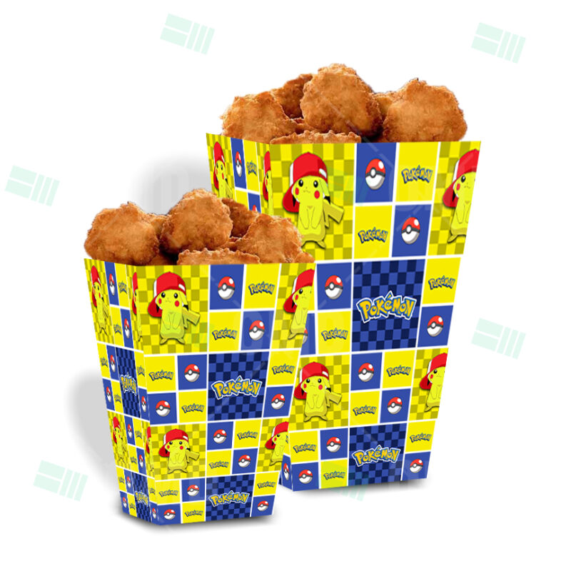 Pokemon Cartoon Party Food Boxes – Cartoon Invites