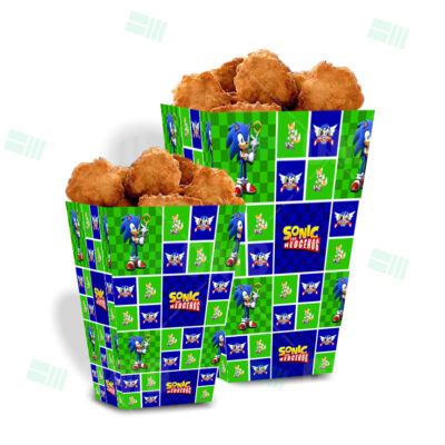 Sonic the Hedgehog Cartoon Party Food Boxes – Cartoon Invites